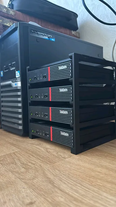 Dell Optiplex Micro Storage Rack by Athers3d MakerWorld: Download Free ...