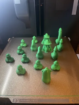 Penis Chess Set Remixed by Team Guapos MakerWorld: Download Free 3D Models