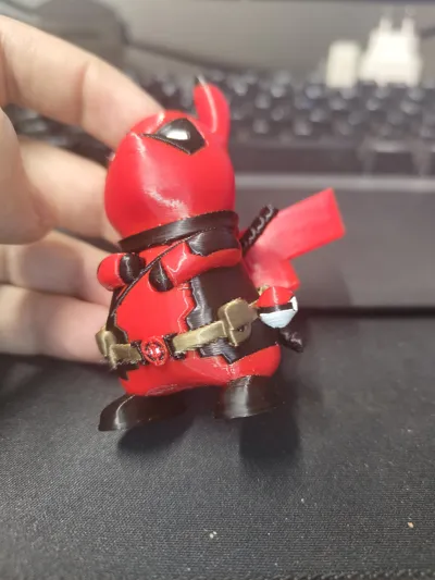 4 Color Pikachu/Deadpool, AKA PikaPool, DeadChu Remixed by ...