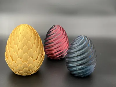Spiral Egg - Free 3D Print Model - MakerWorld