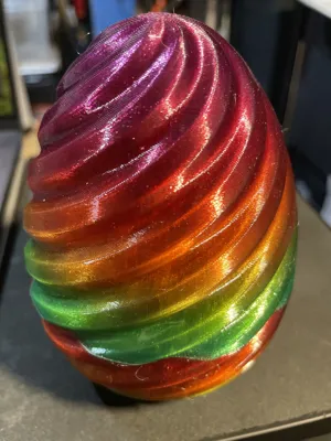 Spiral Egg - Free 3D Print Model - MakerWorld
