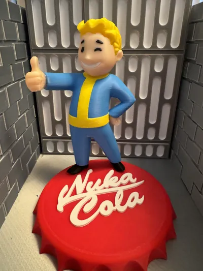 Fallout Show Vault Boy Phone Stand by Acheituno MakerWorld: Download ...
