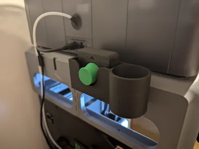 Build plate cleaner holder for AMS V2 Riser Remixed by Hodzinets - MakerWorld