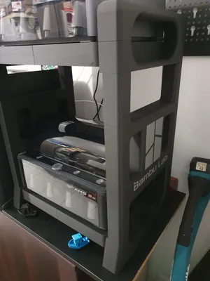 Bambu Lab AMS/AMS 2 Pro - Dual/Quad/Multi Shelf by Piddey MakerWorld ...