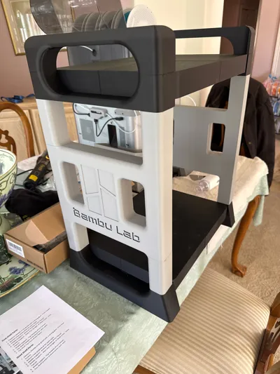 Bambu Lab AMS/AMS 2 Pro - Dual/Quad/Multi Shelf by Piddey MakerWorld ...