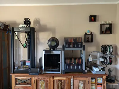 Bambu Lab AMS/AMS 2 Pro - Dual/Quad/Multi Shelf by Piddey MakerWorld ...