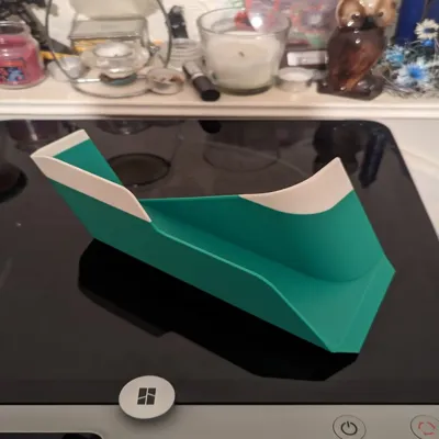 Magnetic Purge Poop Slide for Bambu Lab X1C / P1S (side collection of ...