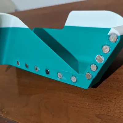 Magnetic Purge Poop Slide for Bambu Lab X1C / P1S (side collection of ...