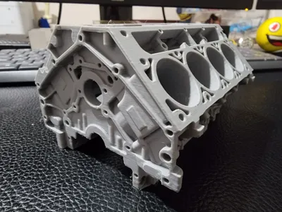 V-8 Engine Block Remixed by Triple G Workshop MakerWorld: Download Free ...