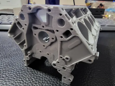 V-8 Engine Block Remixed by Triple G Workshop MakerWorld: Download Free ...