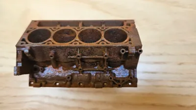 V-8 Engine Block Remixed by Triple G Workshop MakerWorld: Download Free ...