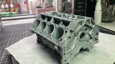 V-8 Engine Block Remixed by Triple G Workshop MakerWorld: Download Free ...
