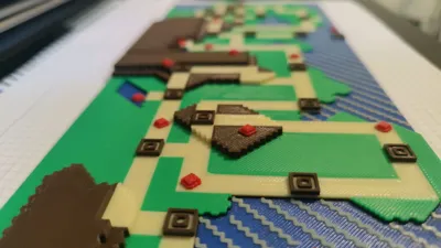 Pokemon Kanto Map - Free 3D Print Model - MakerWorld