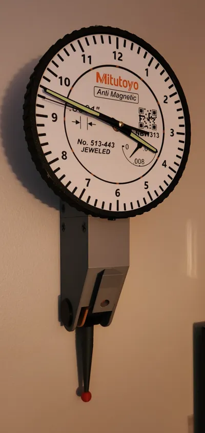 Machinist Indicator Clock by TDKInc - MakerWorld