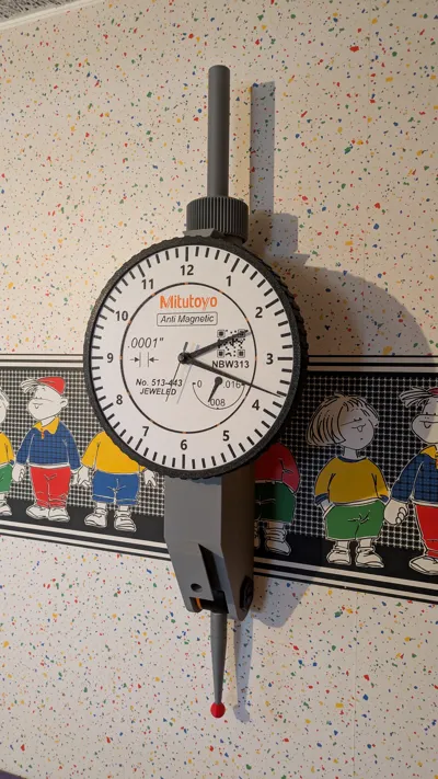 Machinist Indicator Clock by TDKInc MakerWorld: Download Free 3D Models