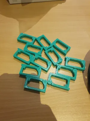 Under desk cable clip for cable management. by plugowski MakerWorld: Download Free 3D Models