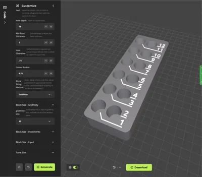 Socket Organizers, Customizable by MottN MakerWorld: Download Free 3D ...