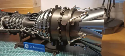 3d Printable Turbojet Engine Remixed by linus3d MakerWorld: Download ...