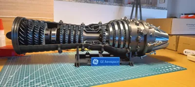 3d Printable Turbojet Engine Remixed by linus3d MakerWorld: Download ...
