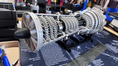 3d Printable Turbojet Engine Remixed by linus3d - MakerWorld