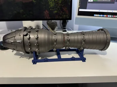 3d Printable Turbojet Engine Remixed by linus3d MakerWorld: Download Free 3D Models