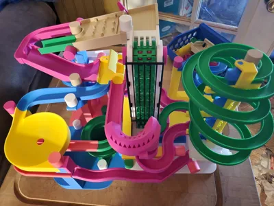 Marble Run 003 4-Ways Standard v1 Plus by MplusM MakerWorld: Download ...