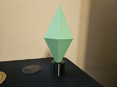 The Sims Plumbob Lamp by Forg3D Design MakerWorld: Download Free 3D Models