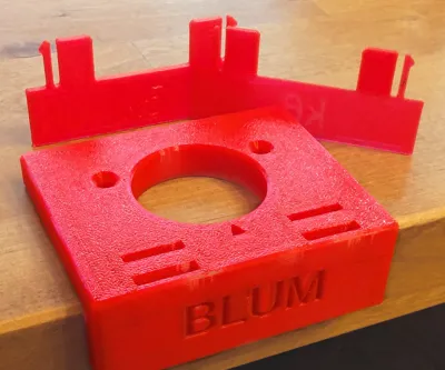 Hinge Blum 35mm regolable template by gabriele.crippa MakerWorld ...