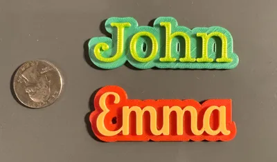 Bambulicious Name tag 2.0 - NEW VERSION! by MAK3D4U MakerWorld: Download Free 3D Models