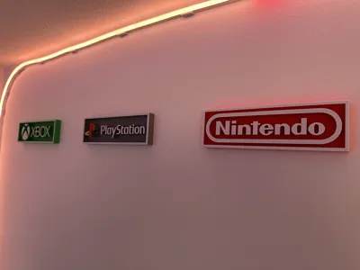 Game Console Placards - Volume 1 by sharpie00 - MakerWorld