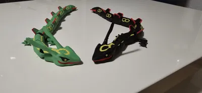 Flexi Rayquaza by Big Simi MakerWorld: Download Free 3D Models