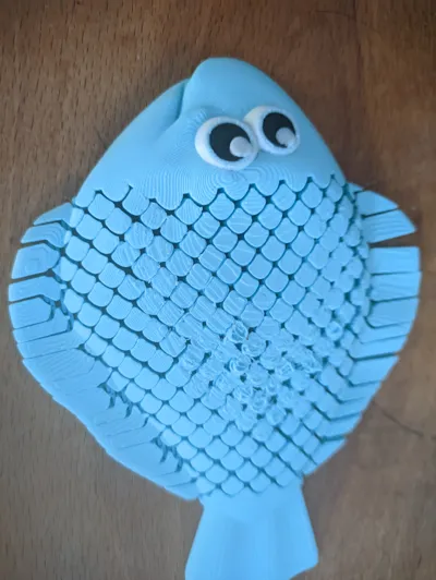 Floppy Flounder - Articulating Flexi Fish by Bearded PrinterMakerWorld ...