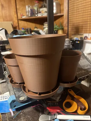 Multi Planter (7 merged planters) by Maanprint - MakerWorld