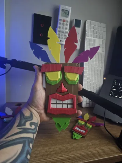 Aku Aku Multi Part by Lappari MakerWorld: Download Free 3D Models