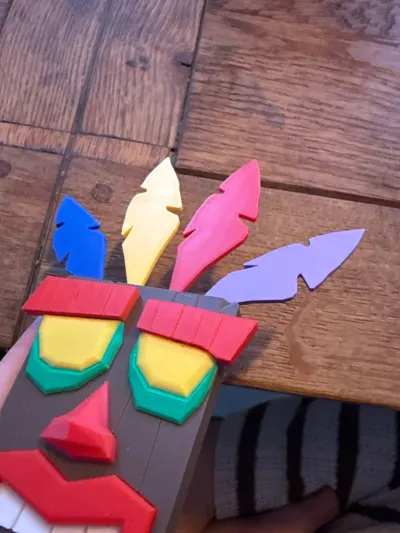 Aku Aku Multi Part by Lappari MakerWorld: Download Free 3D Models