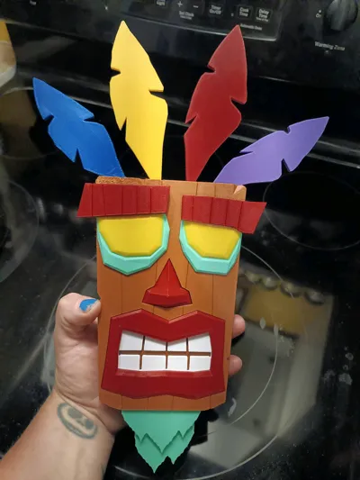 Aku Aku Multi Part by Lappari MakerWorld: Download Free 3D Models