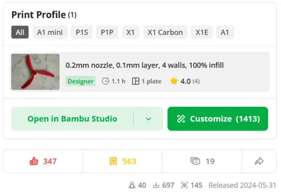 Customisable Propeller Generator by user_3514236347MakerWorld: Download ...
