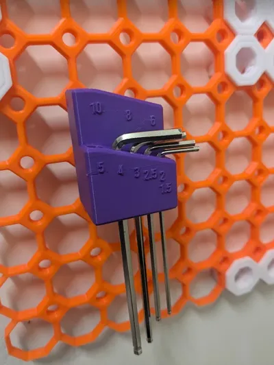 Removable Multiboard Allen / Hex Key Holder by tlisek - MakerWorld