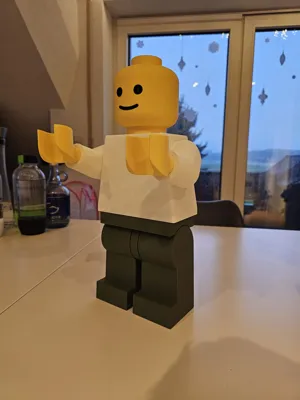 Mega Lego-like Minifigure (10:1 scale) by Julia Ebert - MakerWorld