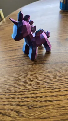 Low Poly Unicorn by DND Daily necessities designer MakerWorld: Download ...