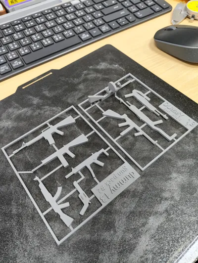 dummy 13 guns by Time bomb MakerWorld: Download Free 3D Models