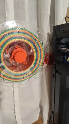 BambuLab Lateral spool holder for x1/p1 series by andriy00064 - MakerWorld