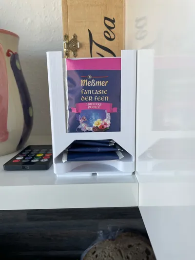 GridfiniTEA - tea bag dispenser for Gridfinity - Free 3D Print Model ...
