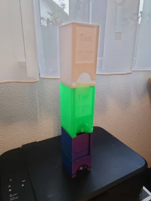 GridfiniTEA - tea bag dispenser for Gridfinity - Free 3D Print Model ...