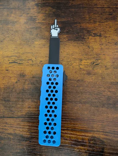 OTF Middle Finger Fidget "Knife" Remixed by Ruarc MakerWorld: Download ...