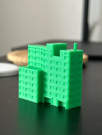 MINI-CITY - Modular Miniature City Blocks - Free 3D Print Model ...