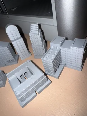 MINI-CITY - Modular Miniature City Blocks by Kit Crafters MakerWorld ...