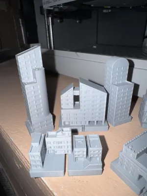 MINI-CITY - Modular Miniature City Blocks by Kit Crafters MakerWorld ...
