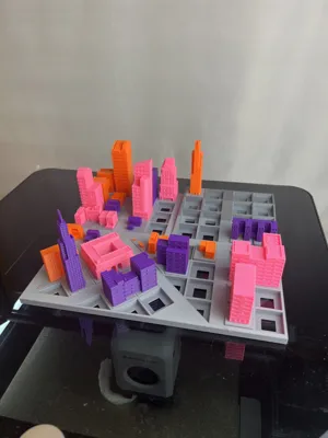 MINI-CITY - Modular Miniature City Blocks by Kit Crafters MakerWorld ...