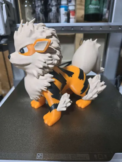 Arcanine Multicolor by entroisdimensions_figurine MakerWorld: Download ...